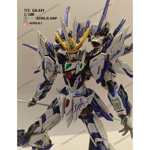 Jual MG 1/100 tce galaxy model kit custom repaint metal in frame - Kota ...