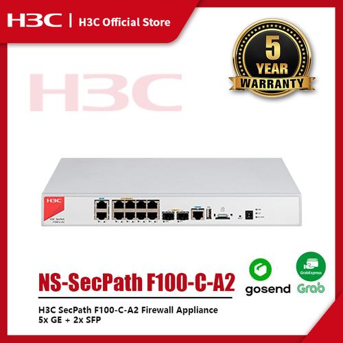 Promo H3C SecPath F100-C-A2 Security Firewall 10GE + 2SFP -NS-SecPath F100-C-A2 Cicil 0% 3x ...