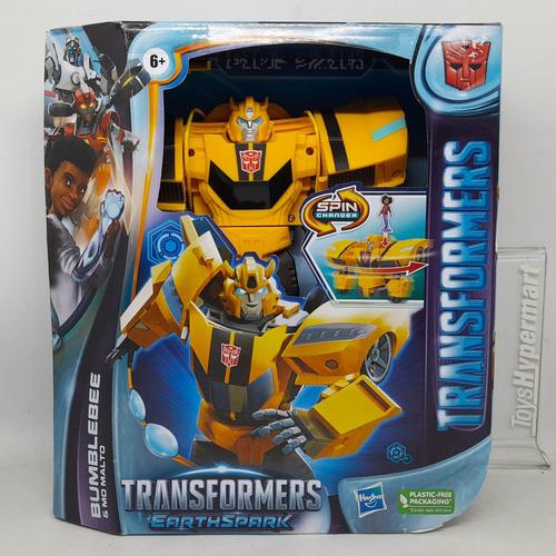 Jual ORI Bumblebee & Mo Malto Spin Changer Earth Spark Deluxe Class ...