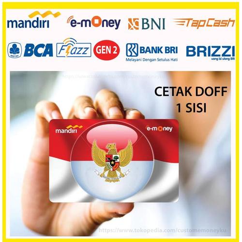 Jual BCA FLAZZ GEN 2 Terbaru Etoll BCA Gambar Bendera Merah Putih - 1 ...