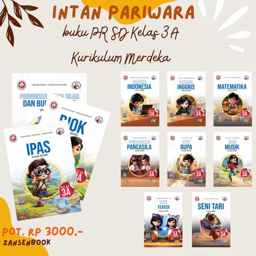 Jual BUKU PR SD KURIKULUM MERDEKA KELAS 3 SEMESTER 1 INTAN PARIWARA ...