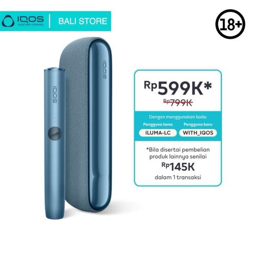 Jual IQOS ILUMA Mid (Device dan Bundling 5 Terea) - Azzure Blue, Device ...