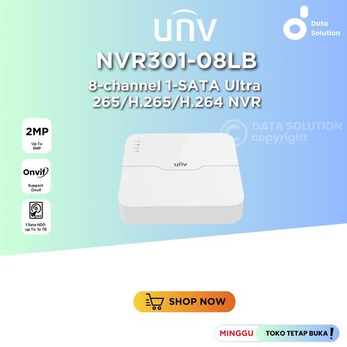 Promo Uniview NVR301-08LB NVR 8 Channel 2MP - Jakarta Barat - Data Solution Shop | Tokopedia