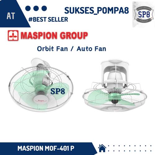 Jual Maspion Auto Orbit Fan MOF-401 P 16" Inch / Kipas Angin Plafon ...