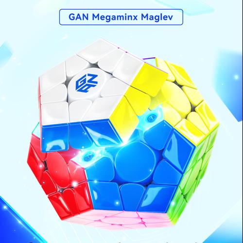 Promo Rubik Megaminx Gan Megaminx V2 3x3 Stickerless Original - BLACK ...