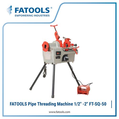 Jual FATOOLS SQ-50 PIPE TREADING MACHINE 1/2-2" BSPT Mesin Senai Pipa ...