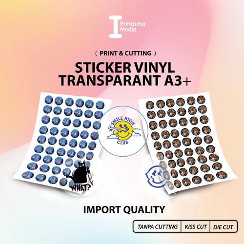 Jual Cetak Stiker A3+ | Cetak Stiker Transparan| Bahan Import - Tanpa ...