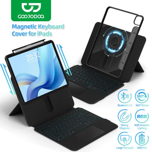 Promo GOOJODOQ Gen 2 Detachable Magic Keyboard Magnetic Rotation for ...