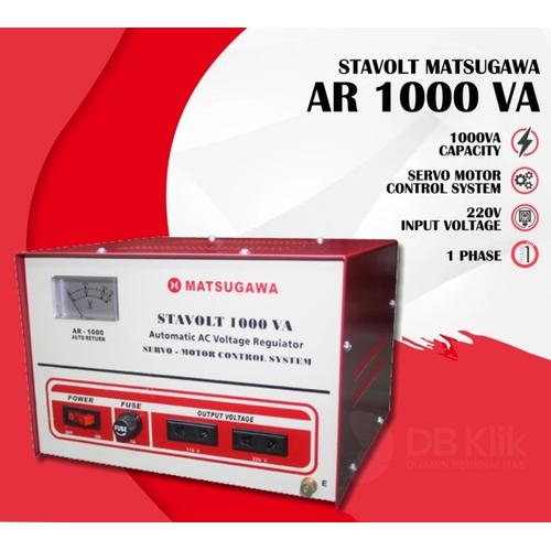 Jual Stavolt Matsugawa AR1000 1000VA - Kota Surabaya - Altek Ads ...