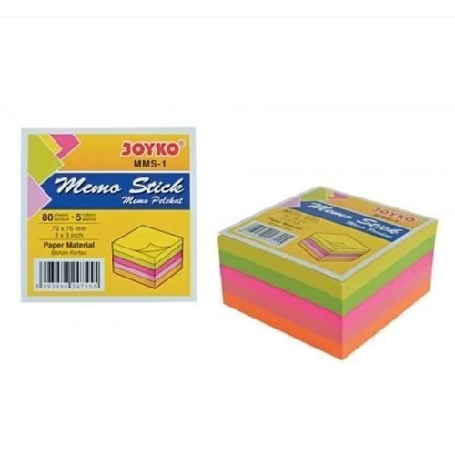 Jual Memo Stick / Sticky Note / Kertas Memo / Kertas Tempel Joyko MMS-1 ...