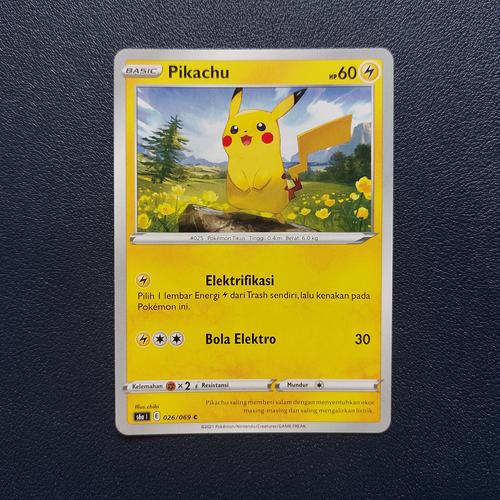 Jual Pikachu 026/069 pokemon Indonesia para eevee pahlawan s6a - Kota ...