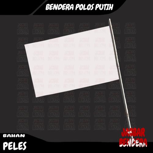 Jual Bendera Polos Putih - 120Cm x 80Cm - Jakarta Barat - jabbarbendera ...
