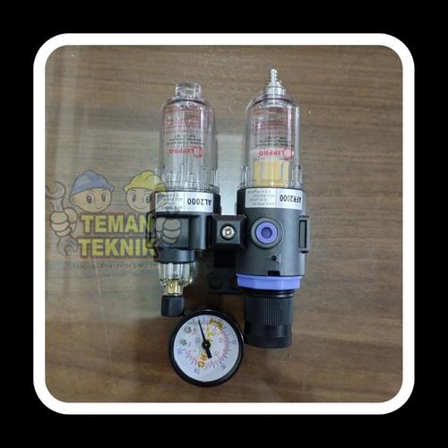 Jual MINI AIR CONTROL UNIT FILTER KOMPRESOR UDARA REGULATOR LIPPRO ...