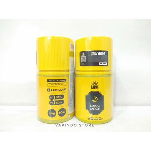 Jual BANANA MOON BANANA CAKE 60ML 3MG 6MG BY LAB51 - 3MG - Jakarta ...