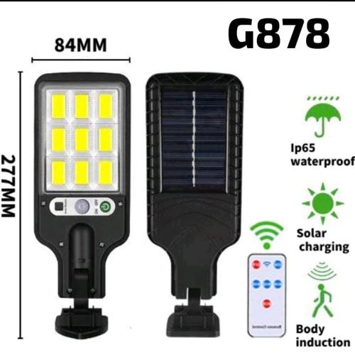 Jual G878 ORIGINAL LAMPU SOLAR LED PJU CELL OUTDOOR LAMP TENAGA SURYA ...