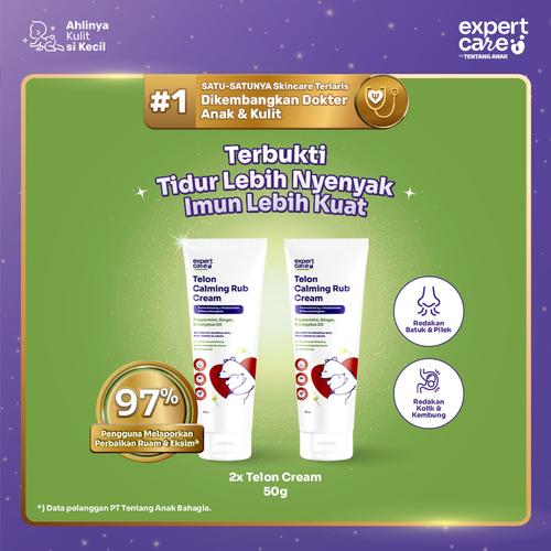 Promo Expert Care - Paket 2pcs Calming Baby Cream | Telon Calming Rub ...
