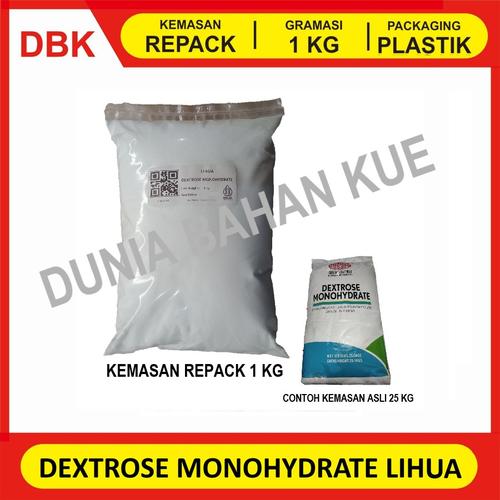 Jual DEXTROSE MONOHYDRATE ex. CHINA. WHITE DEXTROSE. FOOD GRADE. || 1 ...