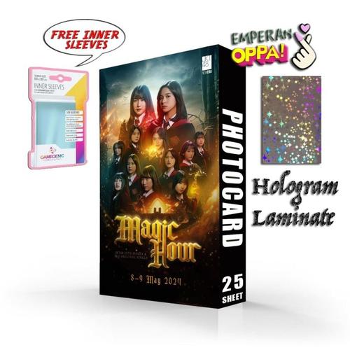 Jual [2 Sisi ] Photocard JKT48 Magic Hour Hologram Isi 25Pcs - - EmperanOppa | Tokopedia