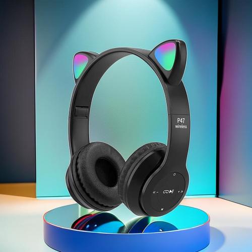 Jual Headset Bluetooth Original 100 Header P47m Telinga Kucing ...