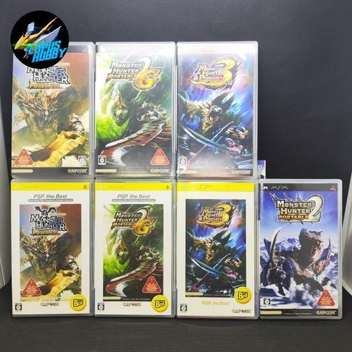 Jual PSP Monster hunter portable 1,2,3 capcom jp bd reg game monhun ...
