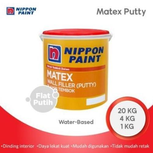 Jual LS Nippon Paint Matex Wall Filler Putty - Dempul Matex - Kemasan ...
