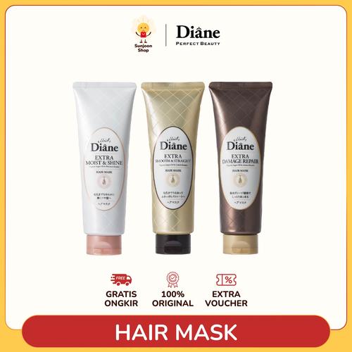 Promo Moist Diane Hair Mask 150g (Made in Japan) - Smooth Straight ...