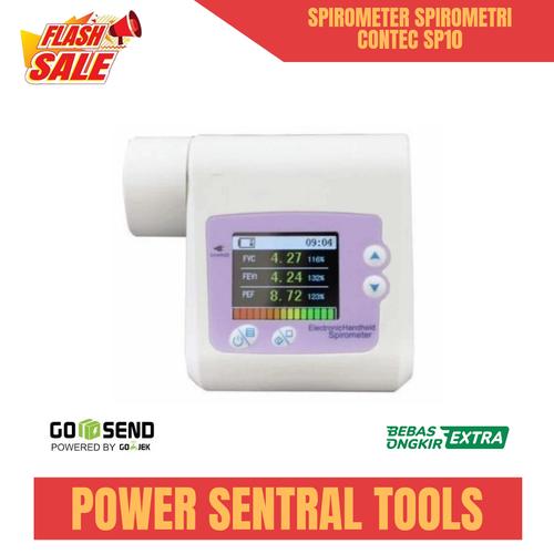 Jual spirometer spirometri Contec sp10 pernapasan paru paru spyrometri - Jakarta Barat - Power ...