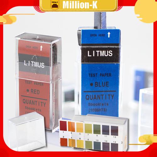 Jual 100 Lembar Kertas Lakmus / Lakmus Merah / Lakmus Biru - Merah ...