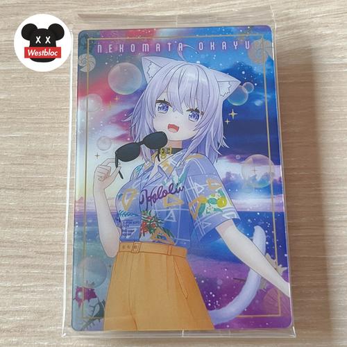 Jual Nekomata Okayu Hololive Super Expo 2024 Wafer Card Vol.1 Bandai Namco Official Merchandise ...