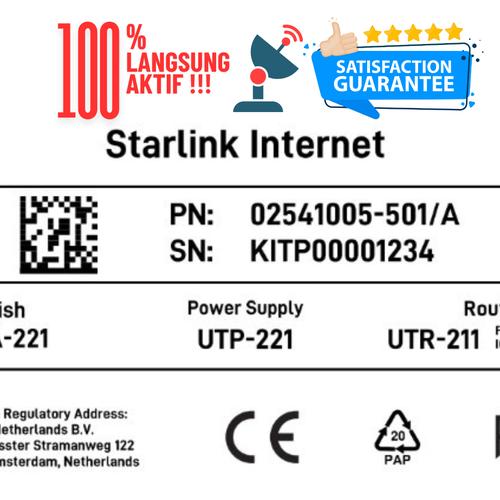 Jual AKTIVASI STARLINK STANDART DAN MOBILE - Kota Metro - Lian Shop ...