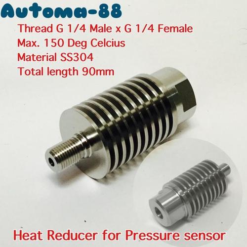 Jual HEAT REDUCER MAX. 150C DRAT G 1/4 BSPP MALE FEMALE FOR PRESSURE ...