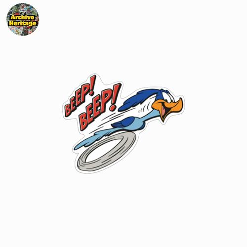 Jual sticker Road runner Beep Beep kartun warner bros stiker animasi ...