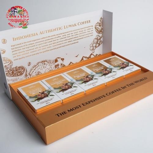 Jual Kopi Luwak Wild Indonesia Authentic Luwak Coffee Luxury Parcel Box ...
