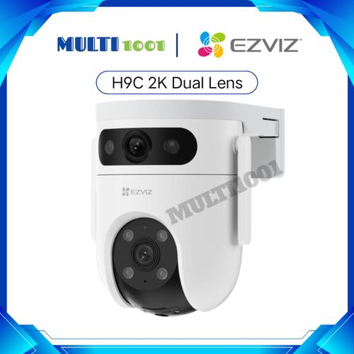 Jual EZVIZ H9C Dual Lens 2K & 2K - 3MP + 3MP Smart Home Wifi IP Camera ...