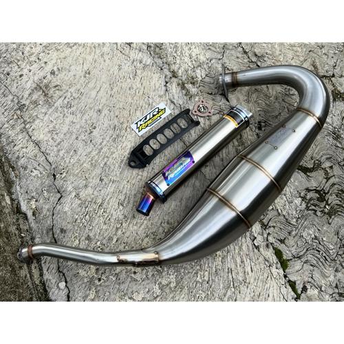 Promo KNALPOT NINJA R/SS/RR STAINLES PRESS SILENCER STAINLES PRO MODEL ...