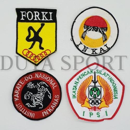 Jual Logo Lambang Badge Emblem Karate Silat Taekwondo Forki Inkai Ipsi ...