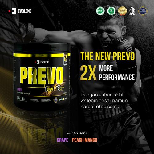 Jual Evolene New Prevo 25s - Pre-Workout - Zero Caffeine - 2x More ...