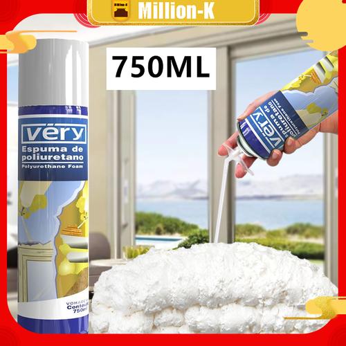 Jual 750ml PU FOAM/Busa Poliuretan Lem / Busa Poliuretan Lem Sealant ...