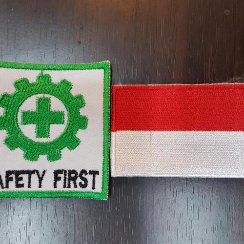 Jual logo safety bendera k3 dan bendera merah putih emblem bendera+logo ...