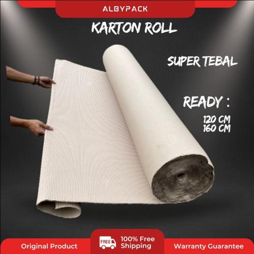 Jual Karton Roll Kardus Lembaran Gulungan Kardus Packing P18 - 160 cm x ...