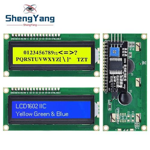 Jual Good LCD1602 1602 LCD Module Blue / Yellow Green Screen 16x2 ...