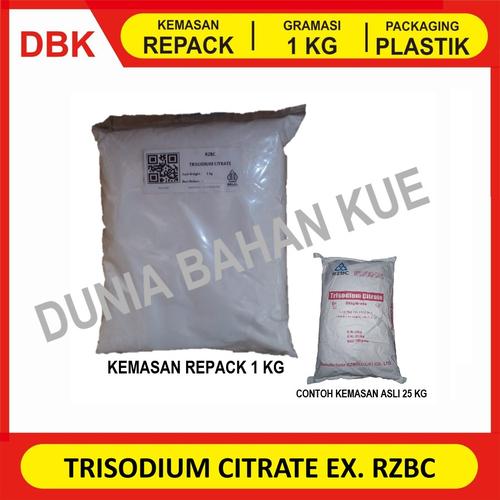 Jual TRI SODIUM SITRAT / TRISODIUM CITRATE Ex RZBC - REPACK 1 KG - Kab ...