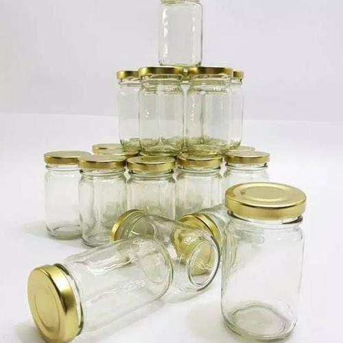 Jual Spesial / 10 (Sepuluh) Pcs Botol Silinder Dan 100 Ml +Tutup Gold ...