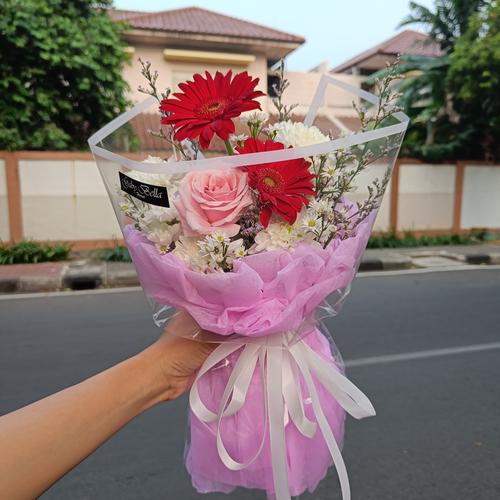 Jual Korean buket bunga korean kado ultah birthday buket korean style ...