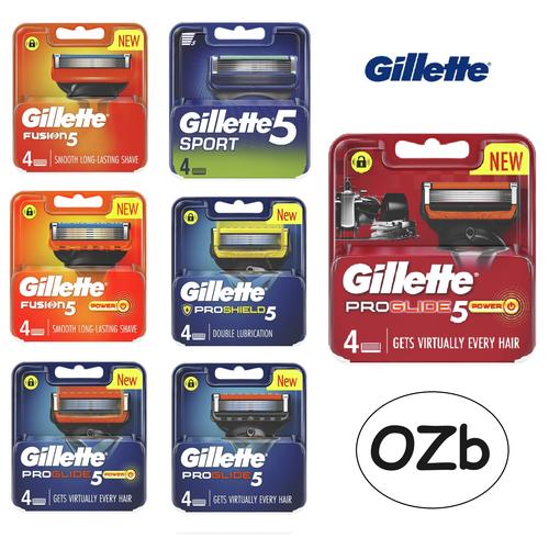 Promo Gillette Isi Ulang Fusion Power 5 Proglide Isi 4 Refill Paket Isi ...