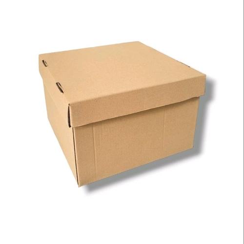 Jual Box Karton kardus Cokelat Polos Packaging Hadiah Kado Gift Box ...