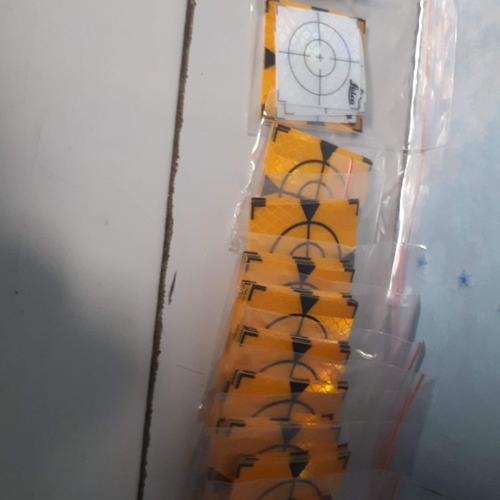 Jual sticker Survey Reflector Sheet 50x50 / Reflective Tape Target ...