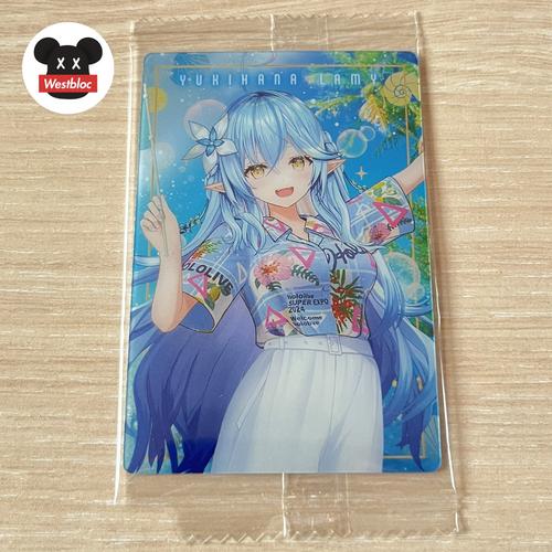 Jual Yukihana Lamy Hololive Super Expo 2024 Wafer Card Vol.1 Bandai Namco Official Merchandise ...