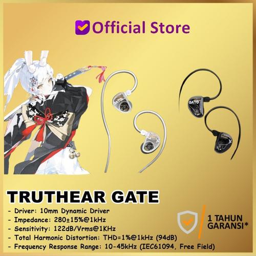 Jual Truthear Gate True Tru Thear Gate 10mm Dynamic Driver In-Ear ...