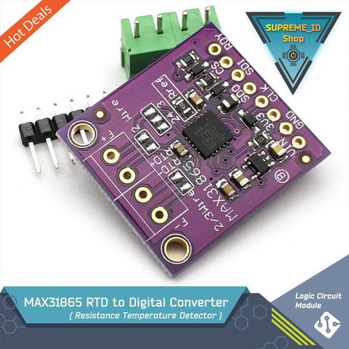 Jual Max31865 Rtd To Digital Converter (resistance Temperature Detector 